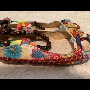 Socofy | Shoes | Socofy Beaded Flat Size 8 | Poshmark